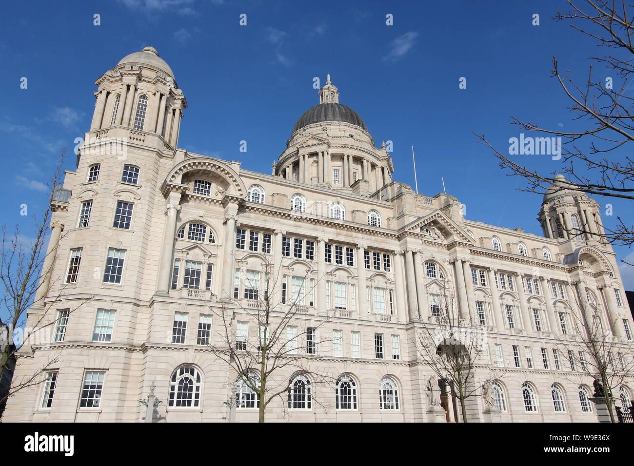 Liverpool - city in Merseyside county of North West England (UK). Pier ...