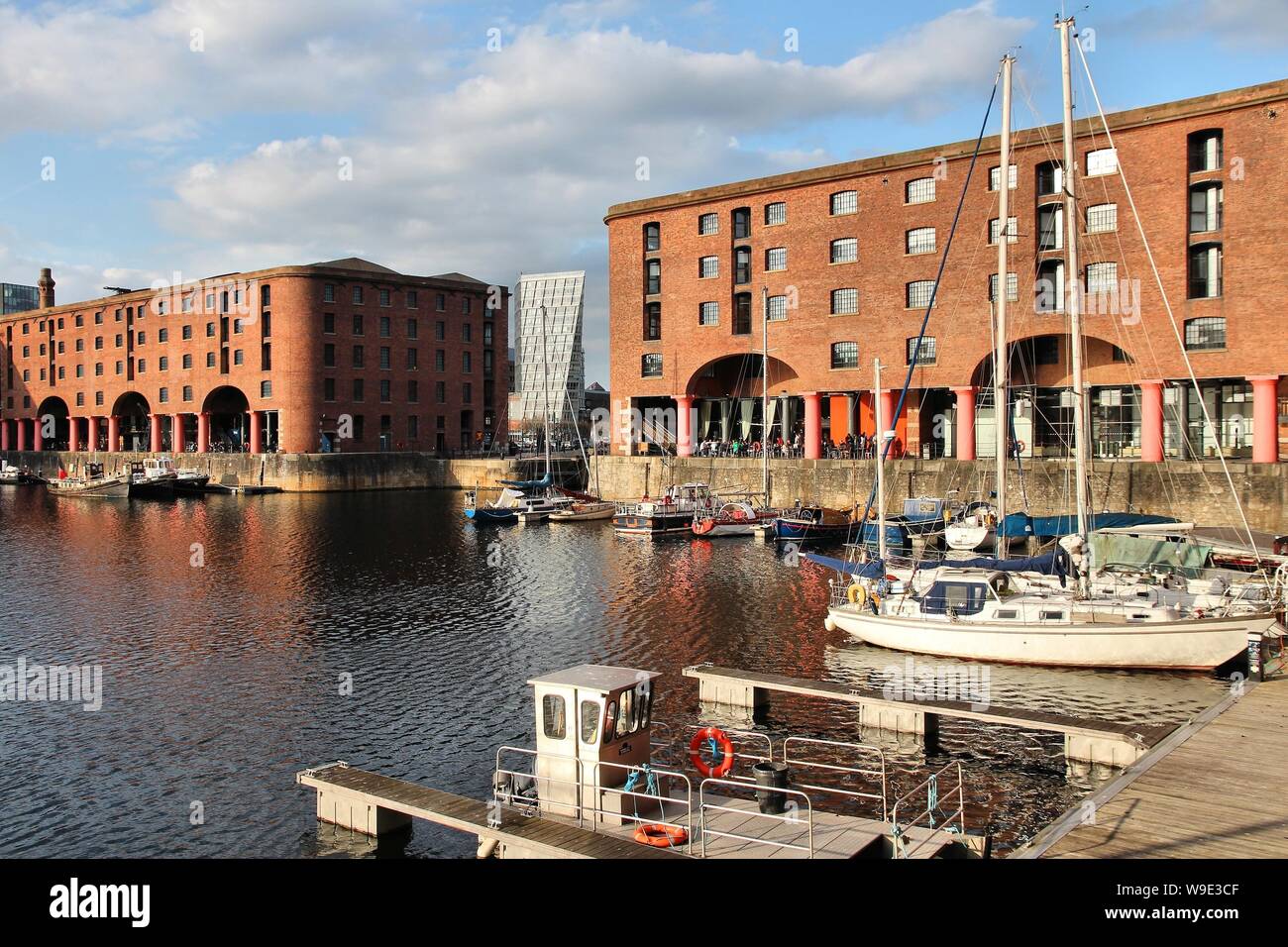 Albert Dock - Liverpool industrial heritage. UNESCO site in the UK ...