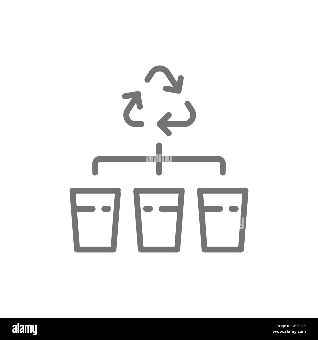 Waste Sorting Stock Vector Images - Alamy