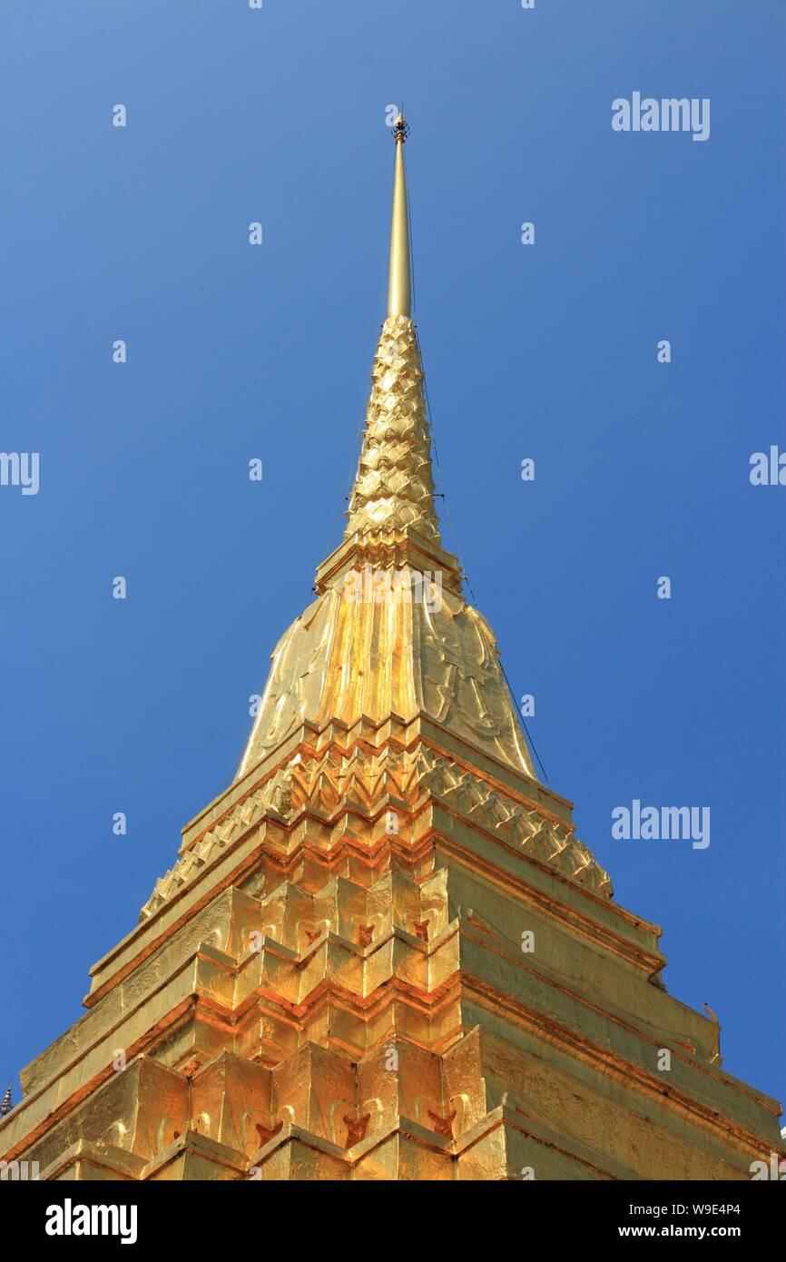 Bangkok, Thailand, Southeast Asia - Grand Palace architecture. Gold ...