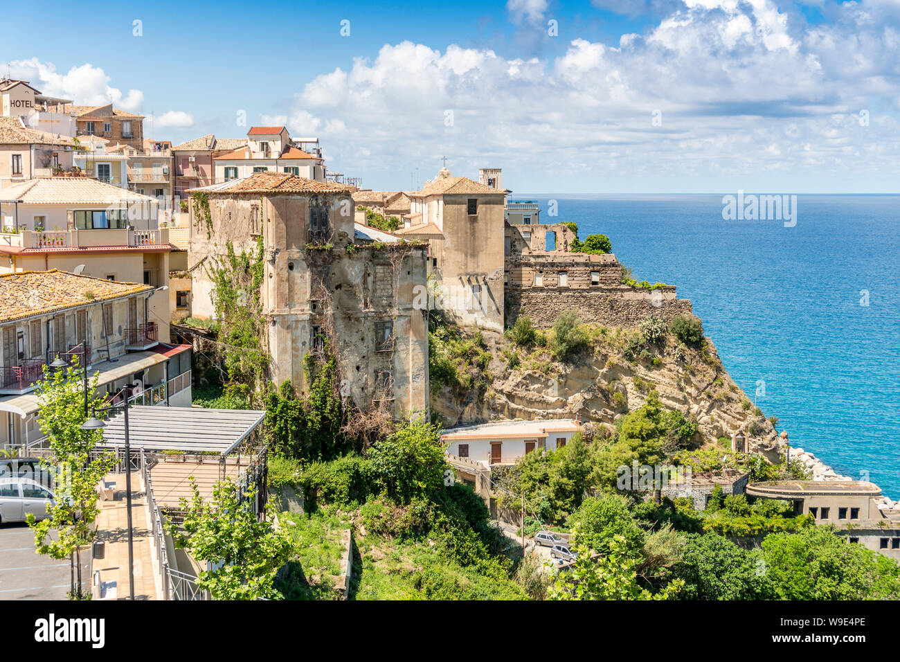 Beautiful historic town of Tropea, Province of Vibo Valentia, Calabria ...