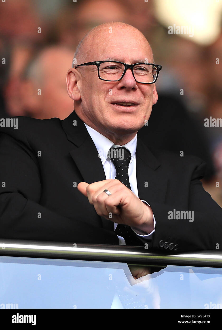 Derby County chairman and owner Mel Morris Stock Photo - Alamy