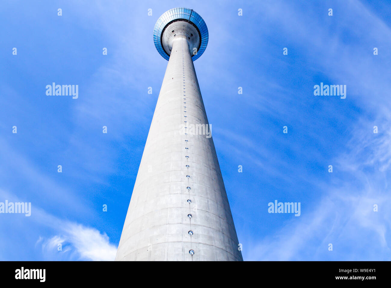 Tower Rheinturm in Duesseldorf - Germany Stock Photo - Alamy