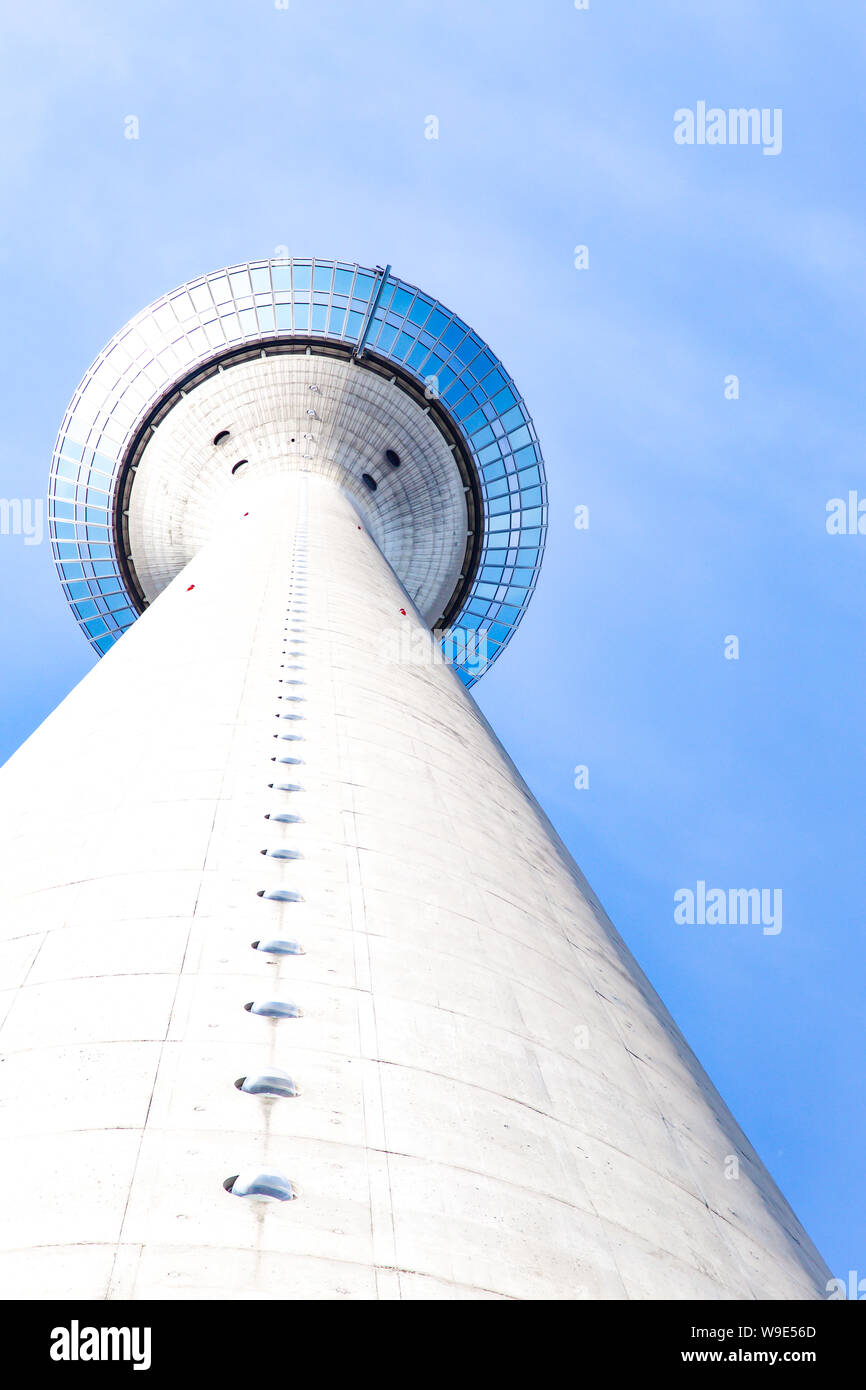 Tower Rheinturm in Duesseldorf - Germany Stock Photo - Alamy