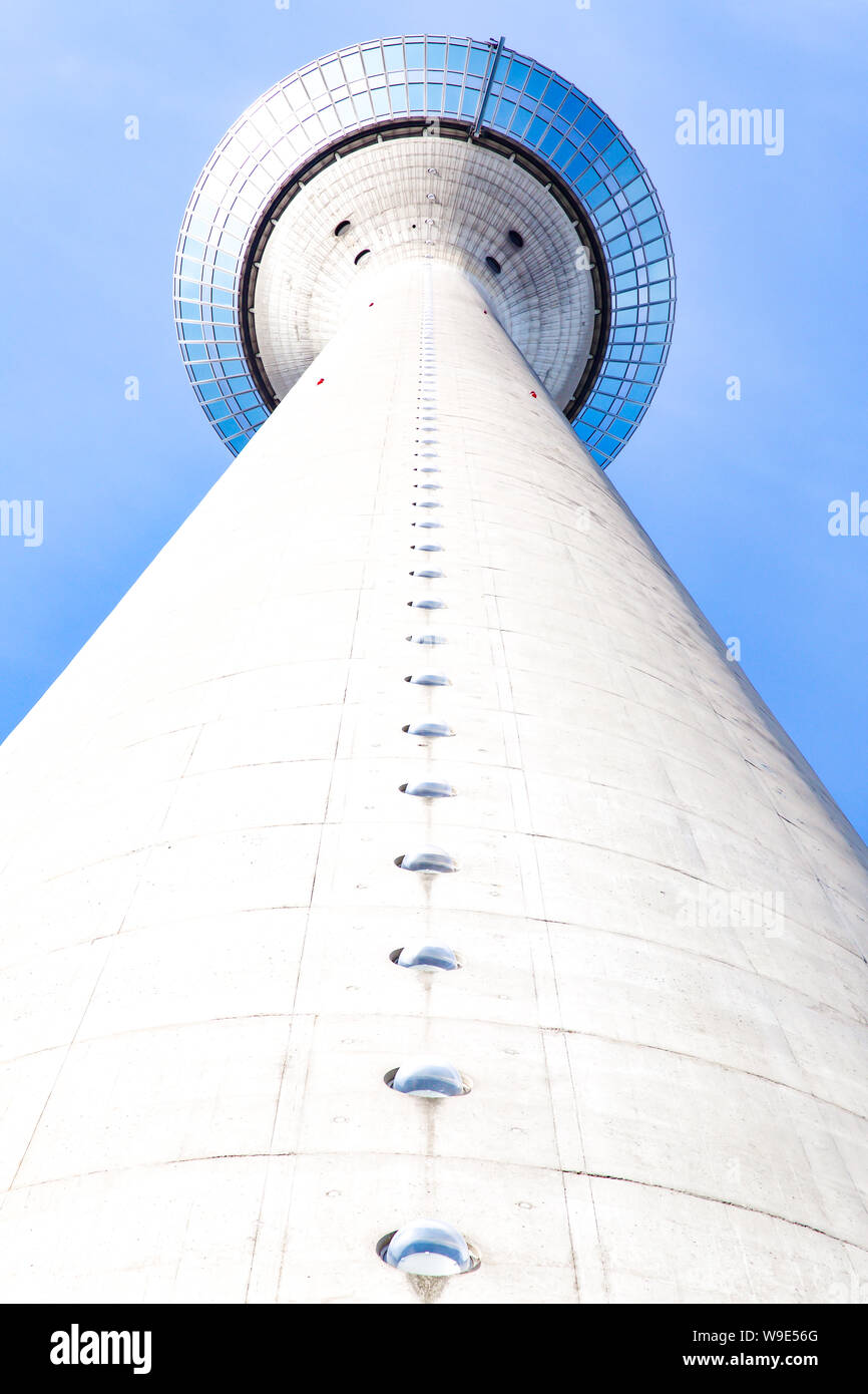 Tower Rheinturm in Duesseldorf - Germany Stock Photo - Alamy
