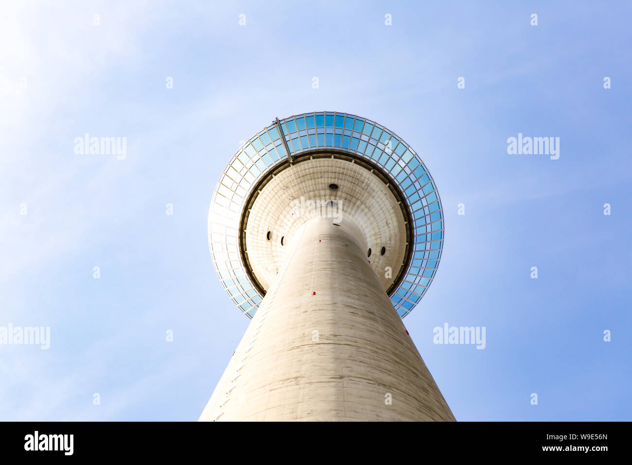 Tower Rheinturm in Duesseldorf - Germany Stock Photo - Alamy