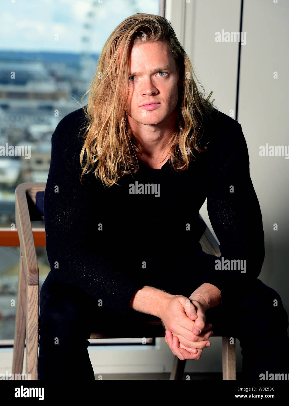 Fredrik Ferrier is pictured as the Made in Chelsea cast came together ...