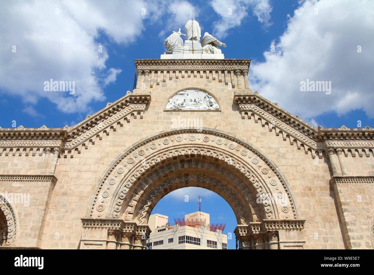 Havana - Columbus Cemetery (Necropolis Cristobal Colon). Main gate ...