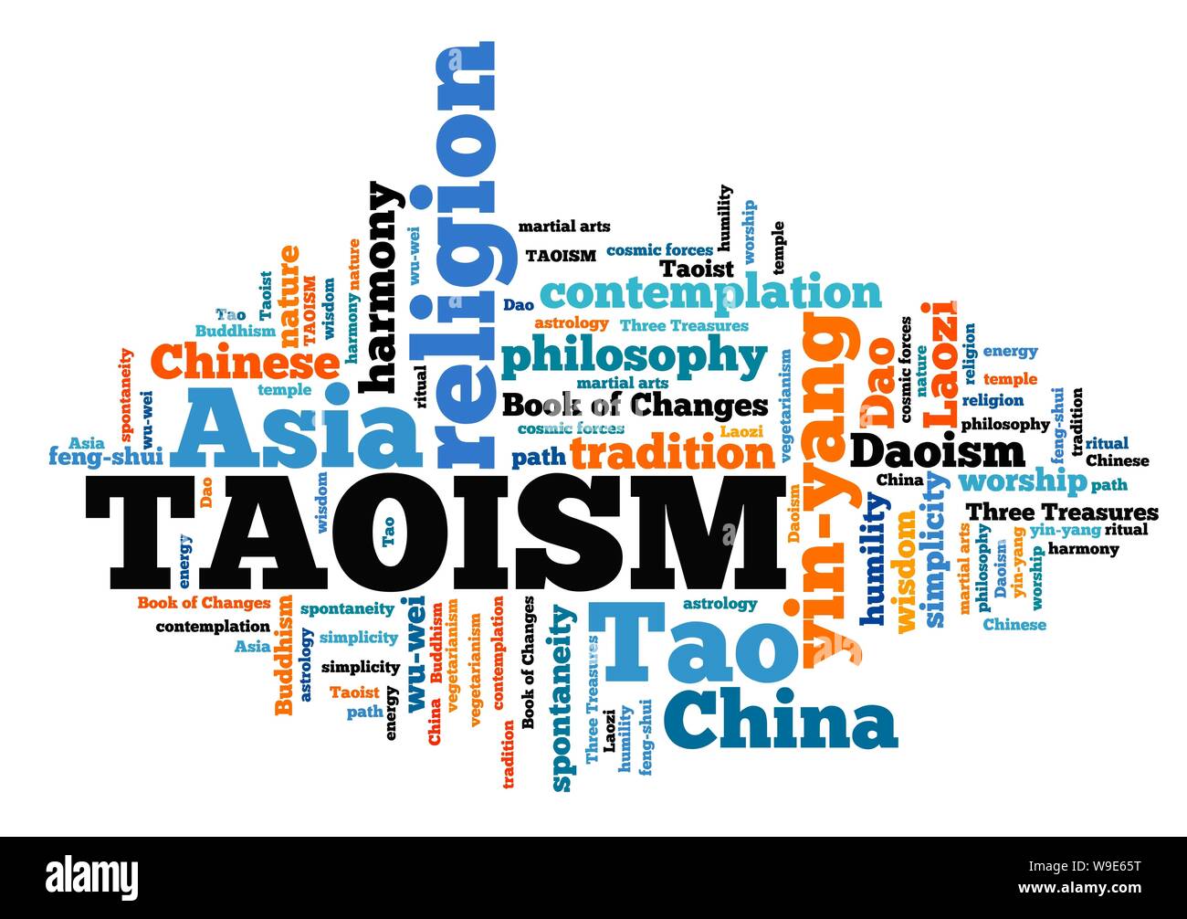 Taoism - Chinese religious or philosophical tradition. Asian culture ...