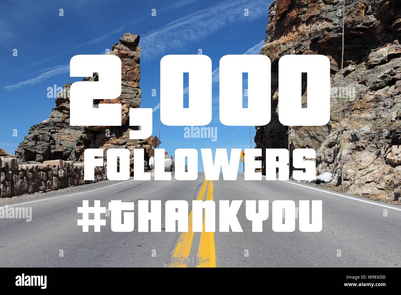 2000 followers sign - social media milestone banner. Online community ...