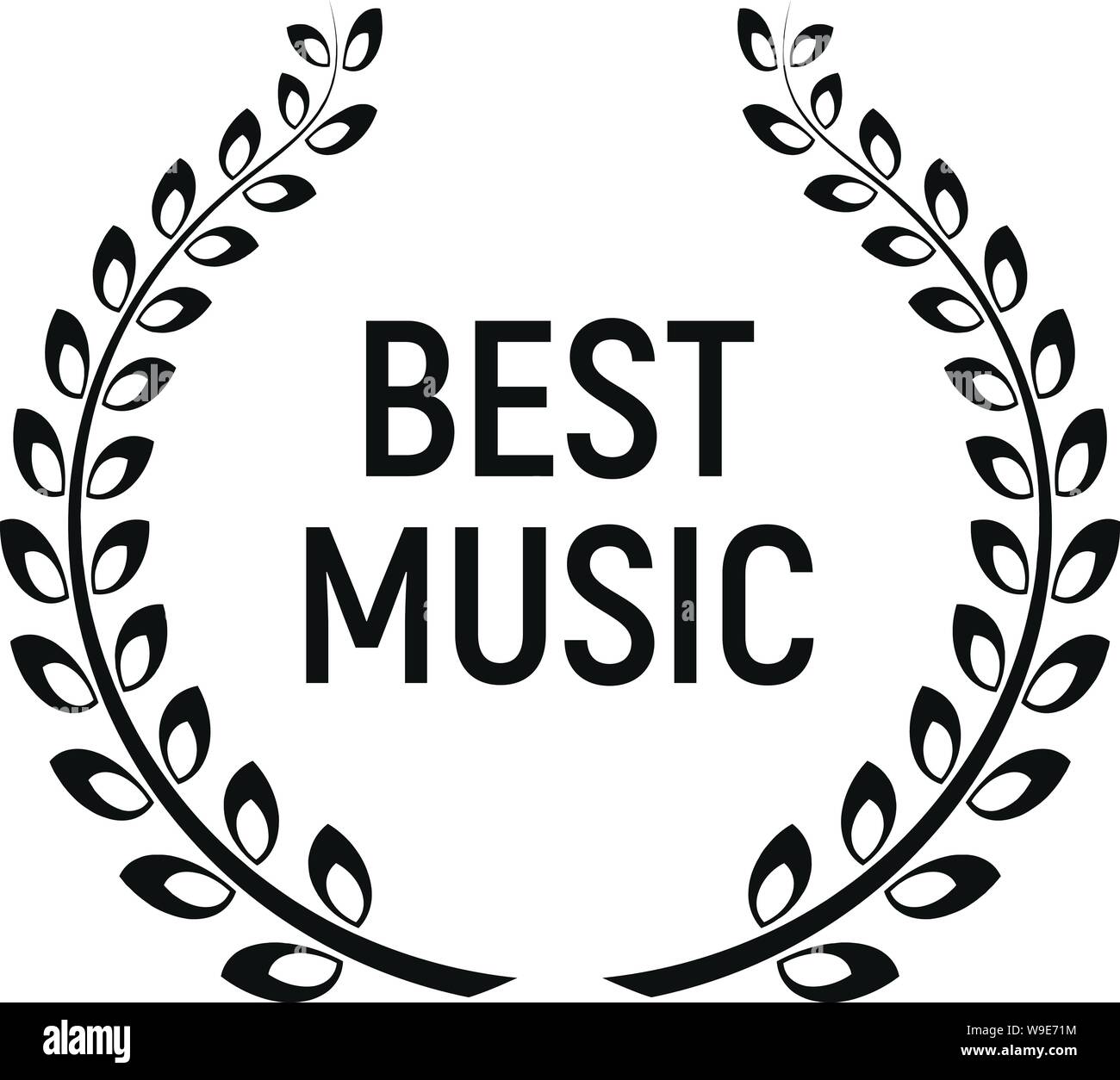 Simple Black And White Music Designs