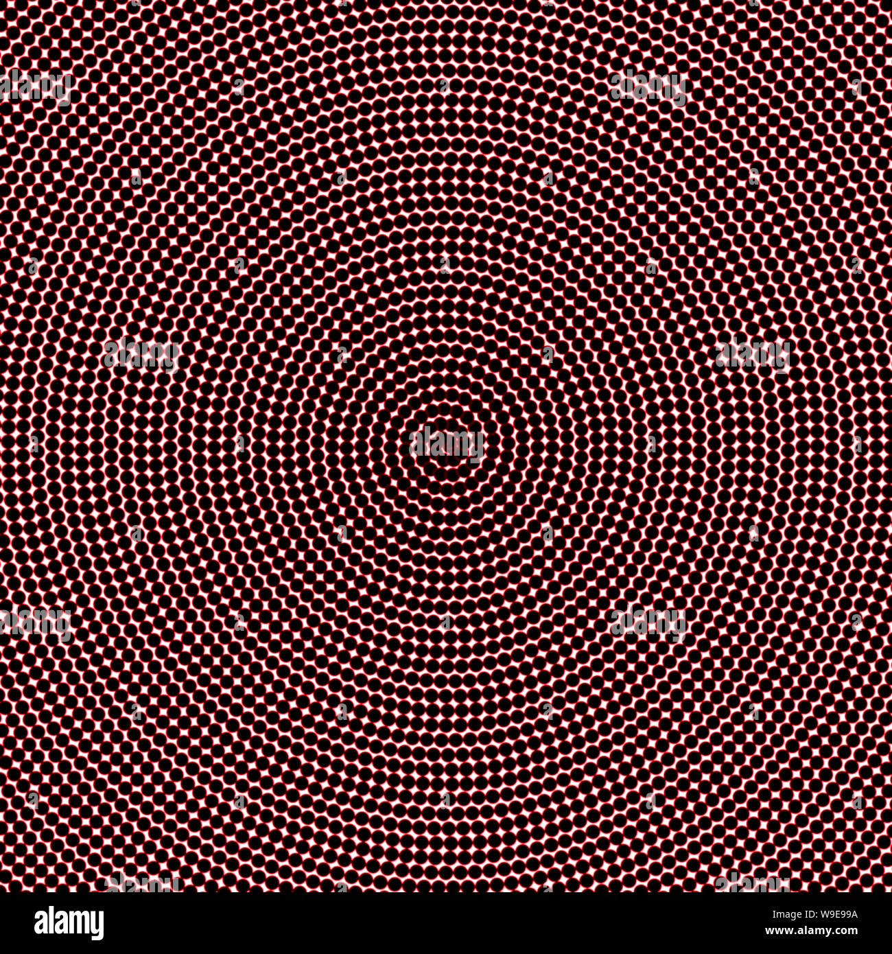 Dots illusion trippy designs high quality colorful 16 bit prints modern ...