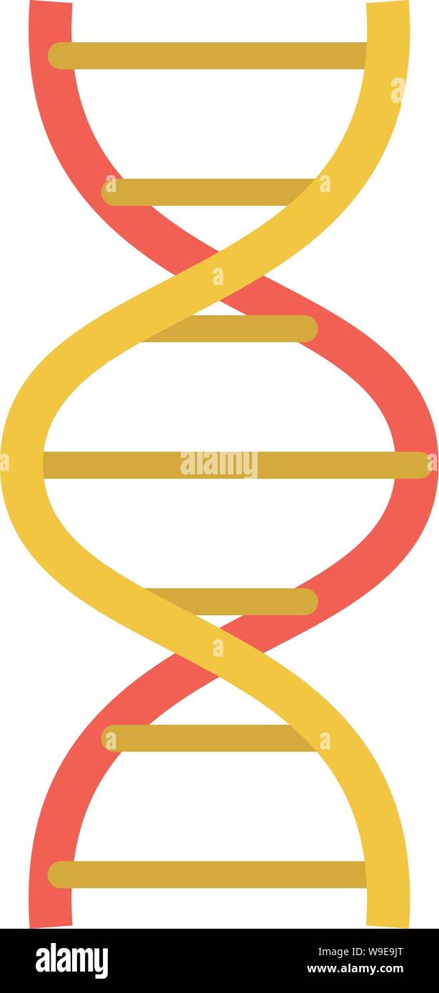Lab dna structure icon. Flat illustration of lab dna structure vector ... Lab dna structure icon. Flat illustration of lab dna structure vector ...