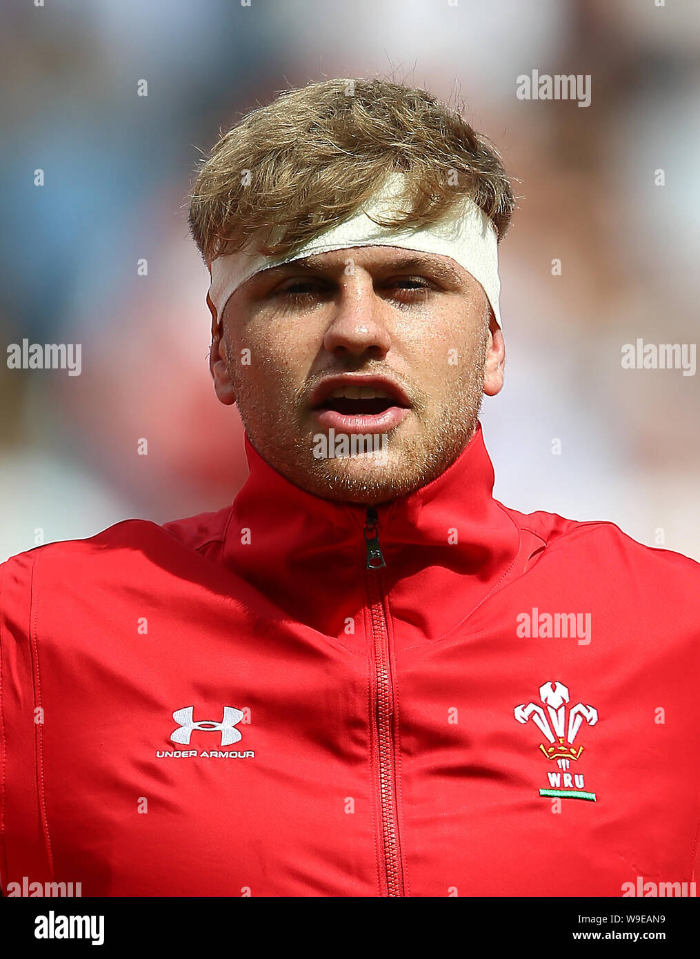 Wales' Aaron Wainwright during the International match at Twickenham ...