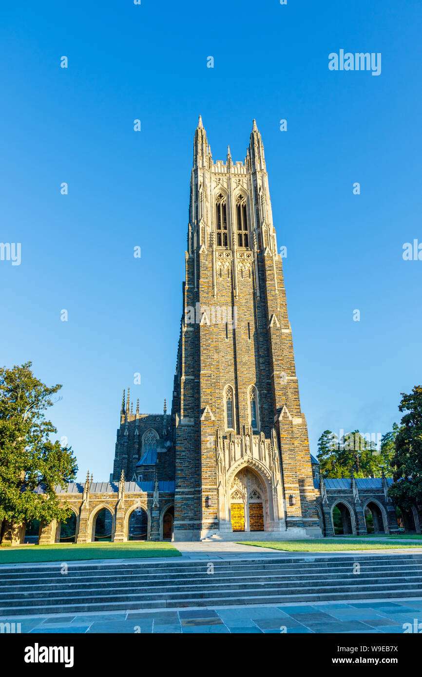 Duke university chapel hi-res stock photography and images - Alamy