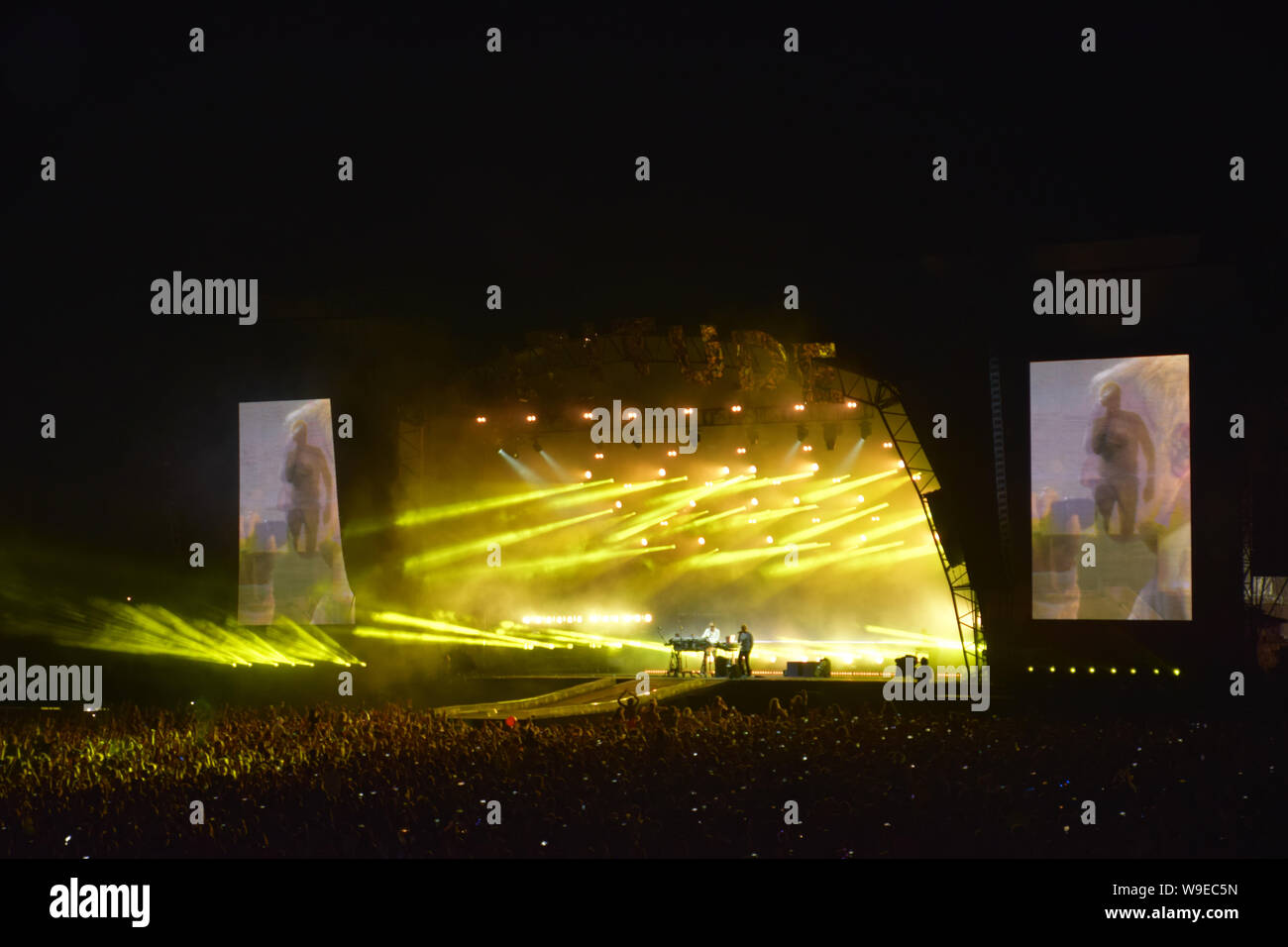 Latitude Festival, Henham Park, Suffolk, UK July 2019. Underworld Stock ...