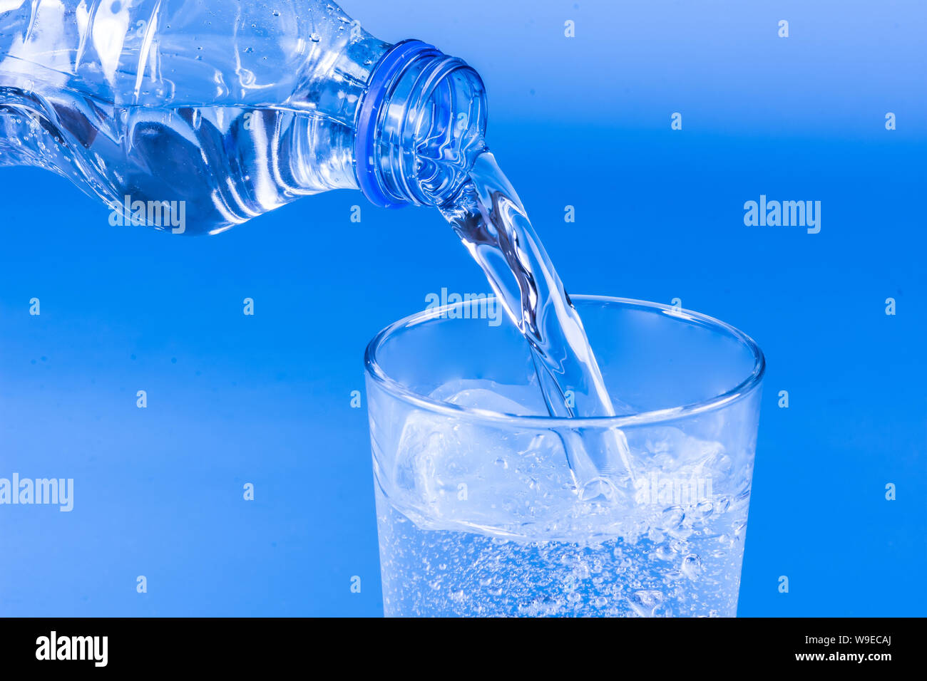 Drinking water pouring bottle close hi-res stock photography and images ...