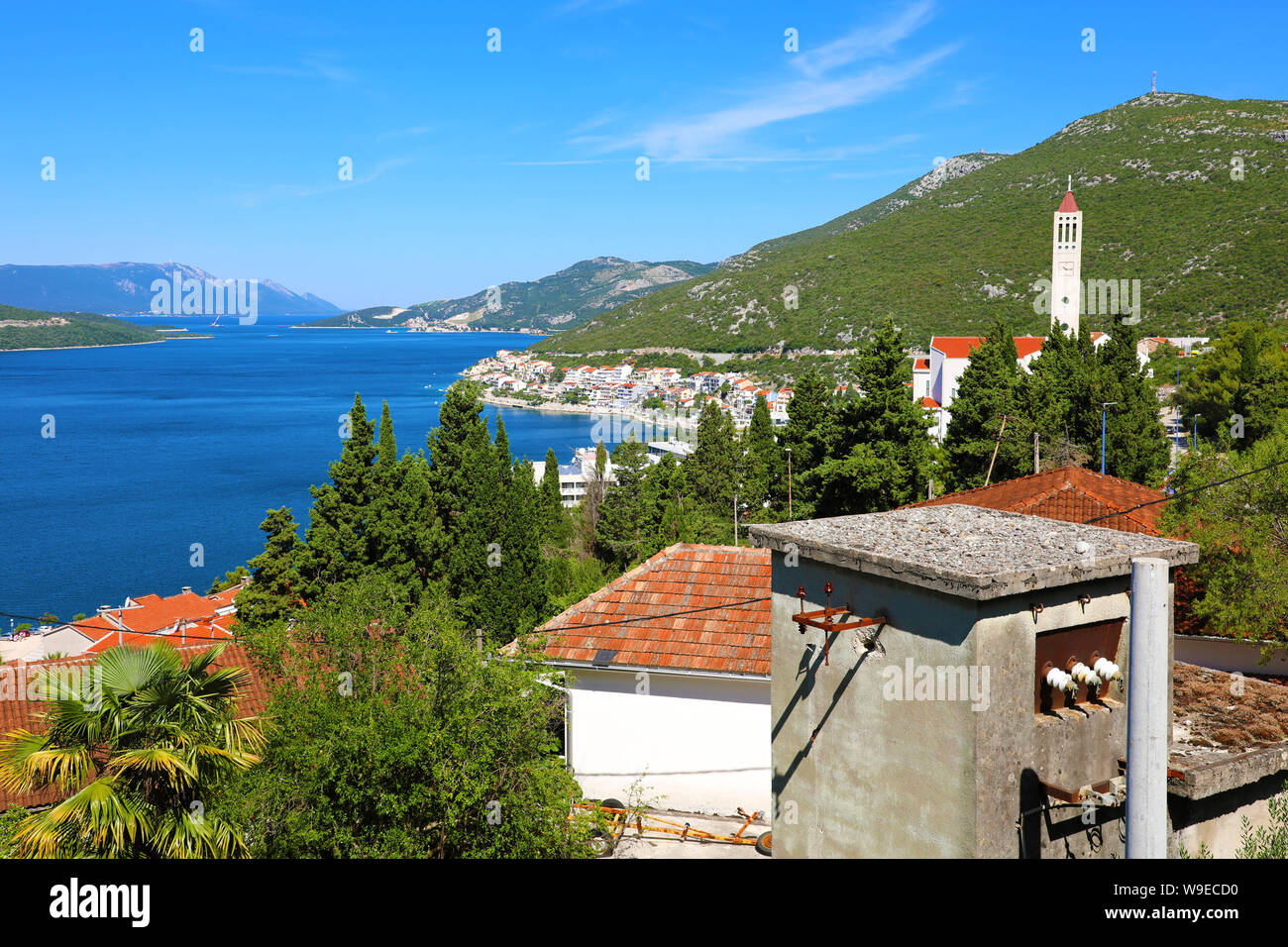 Neum town in Bosnia and Herzegovina, Europe Stock Photo - Alamy