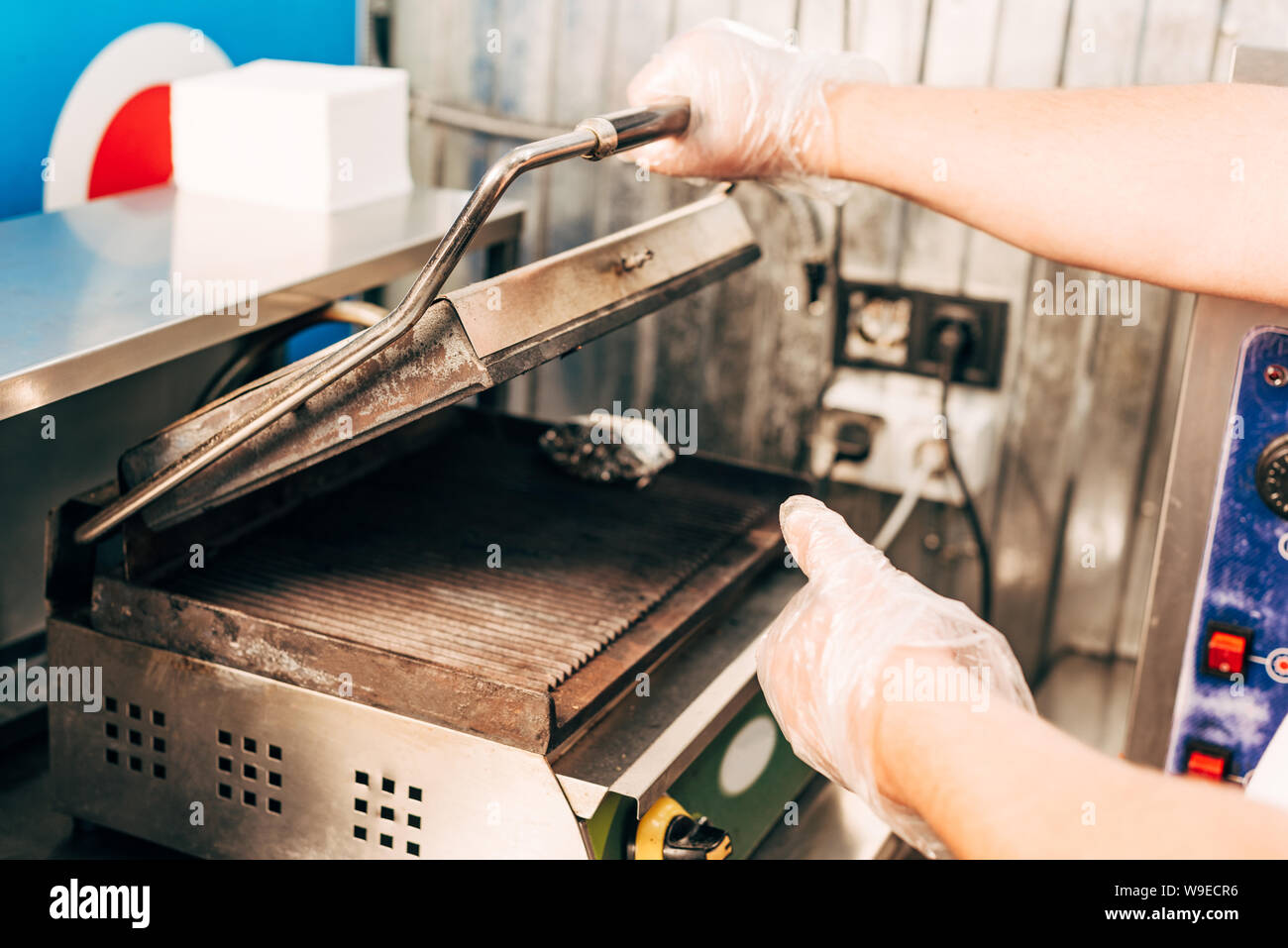 Partial grill hi-res stock photography and images - Alamy