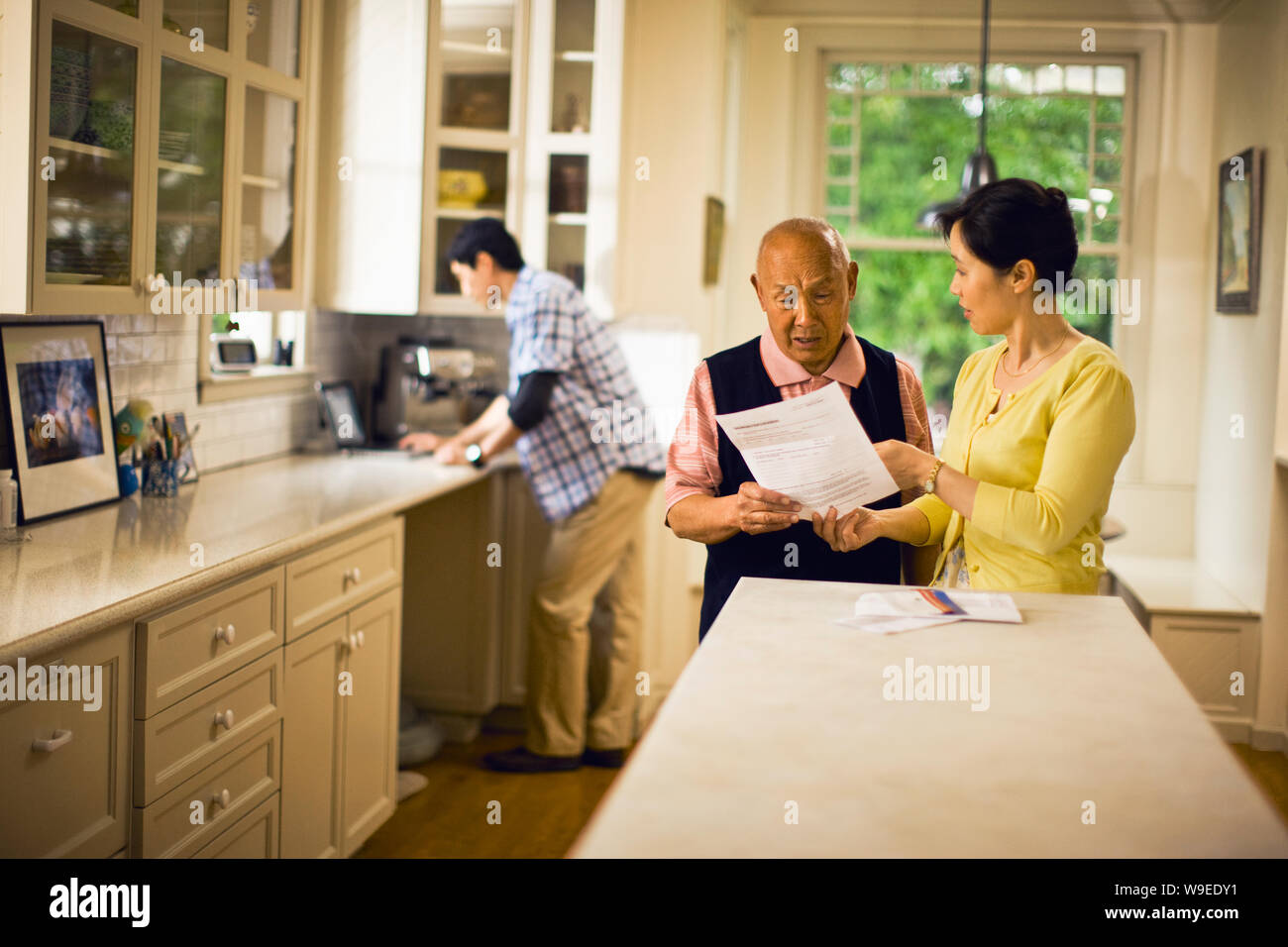 Checking over hi-res stock photography and images - Alamy