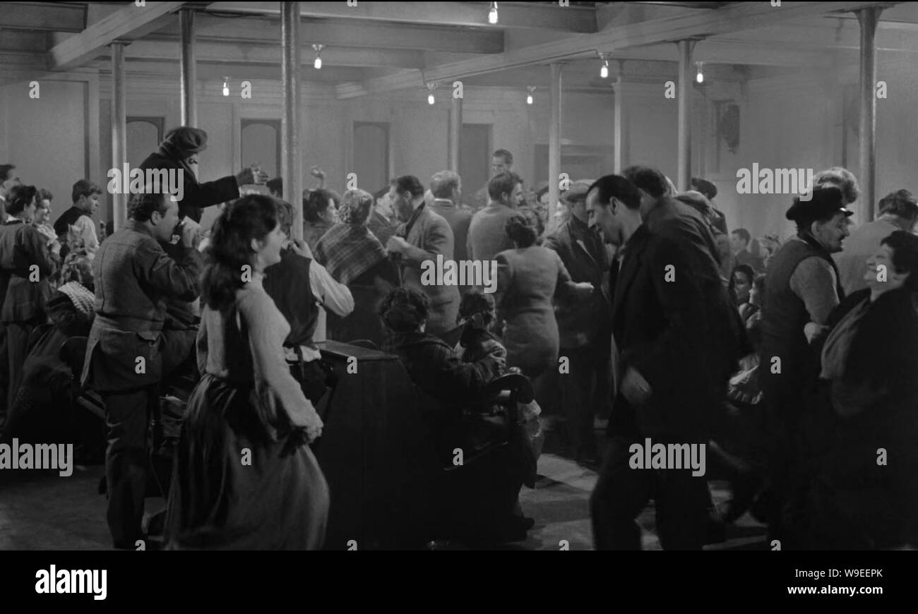 London. UK. Scene in ©Rank Organisation film, A Night To Remember (1958 ...