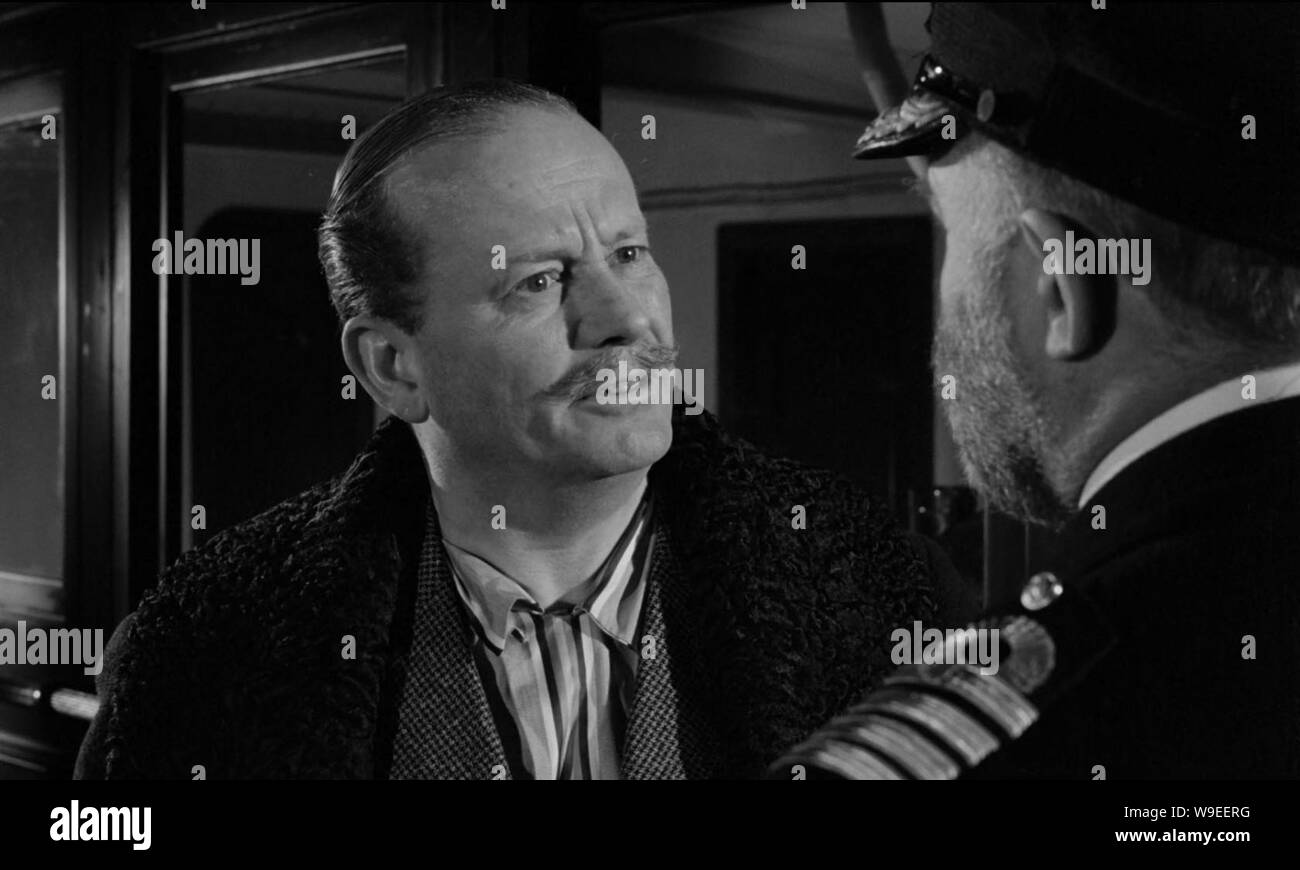 London. UK. Laurence Naismith as Edward J. Smith (Captain of the ...