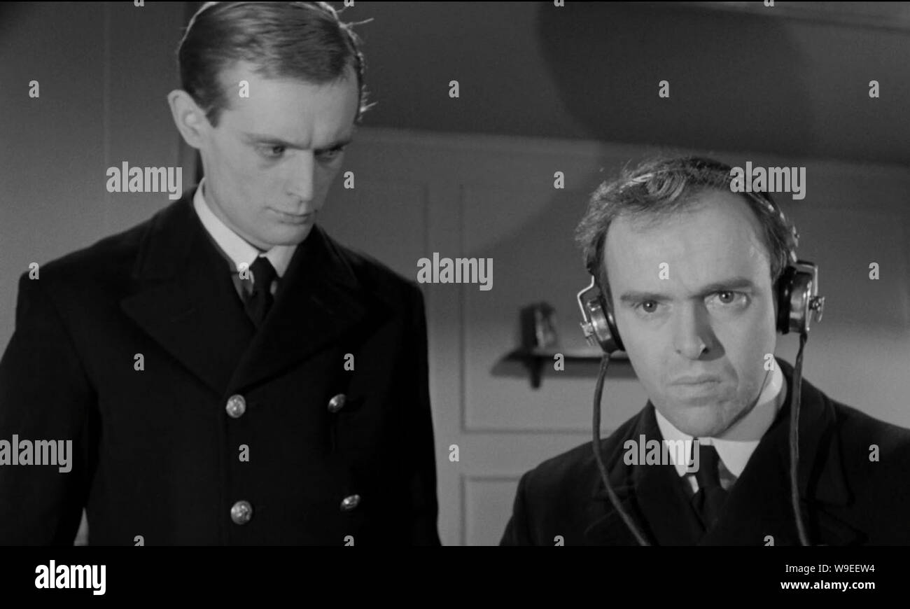 London. UK. Kenneth Griffith as Jack Phillips and David McCallum as ...