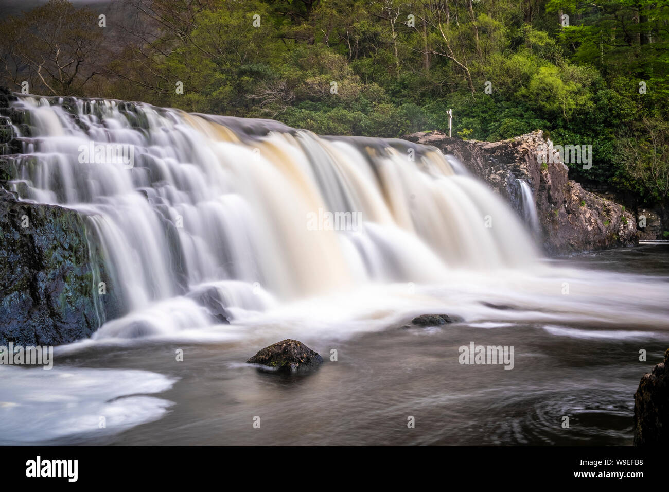 Aasleagh waterfall county mayo hi-res stock photography and images - Alamy