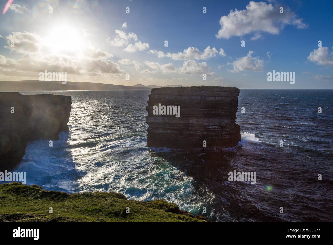 Downpatrick head blowhole hi-res stock photography and images - Alamy