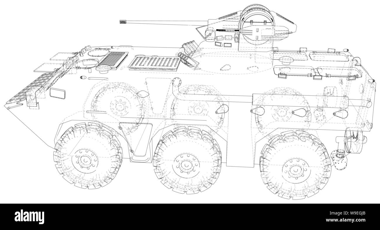 Military armored vehicle Stock Vector Images - Alamy