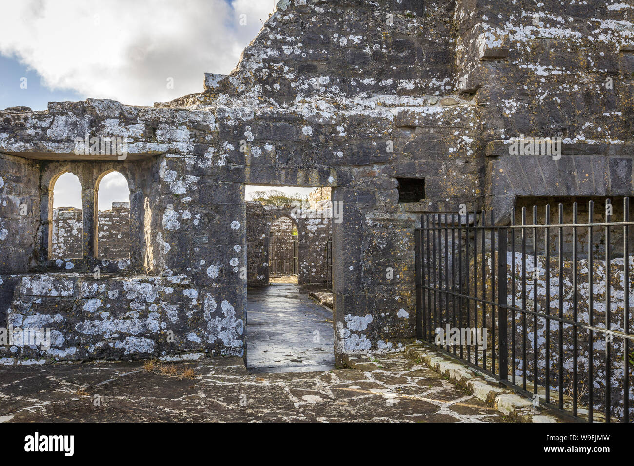 old Moyne Abbey near Killala, Co Mayo, Ireland Stock Photo - Alamy