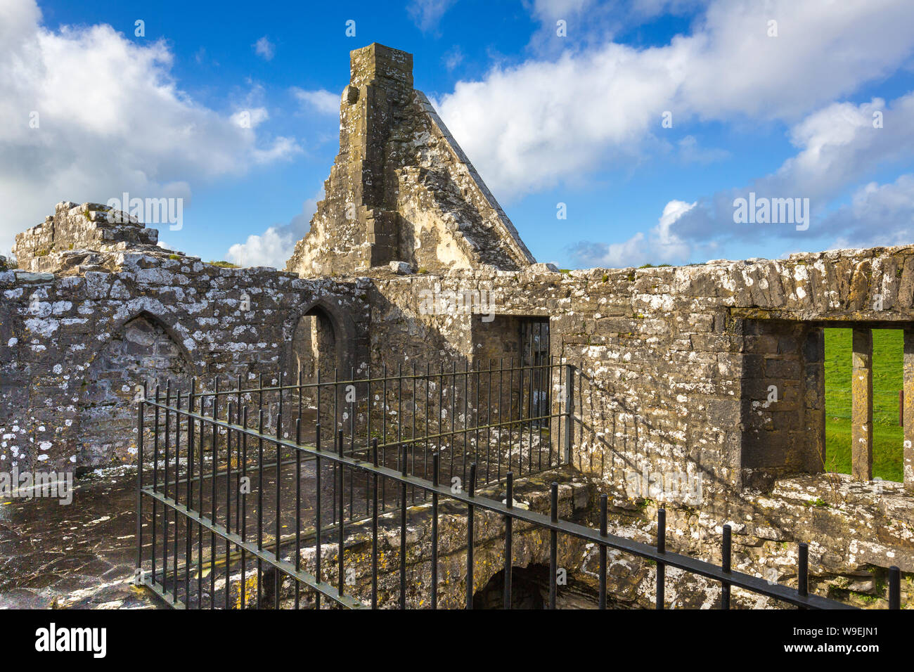 old Moyne Abbey near Killala, Co Mayo, Ireland Stock Photo - Alamy