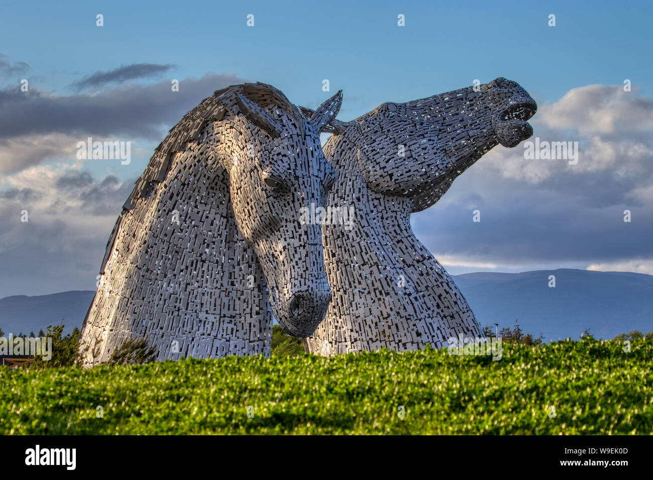 The Kelpies at the Helix, Falkirk, Scotland Stock Photo - Alamy