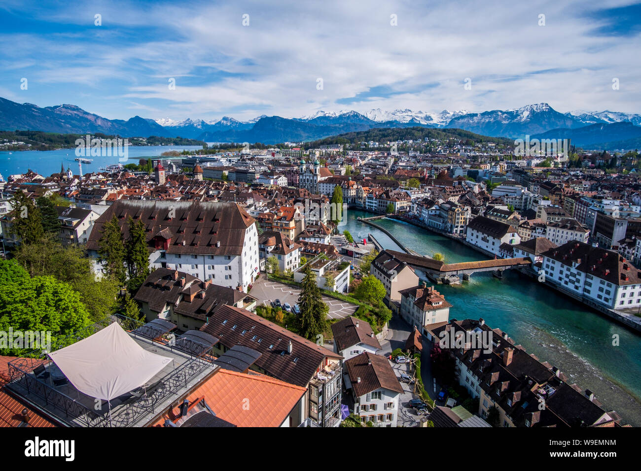Beautiful city landscape luzern hi-res stock photography and images - Alamy
