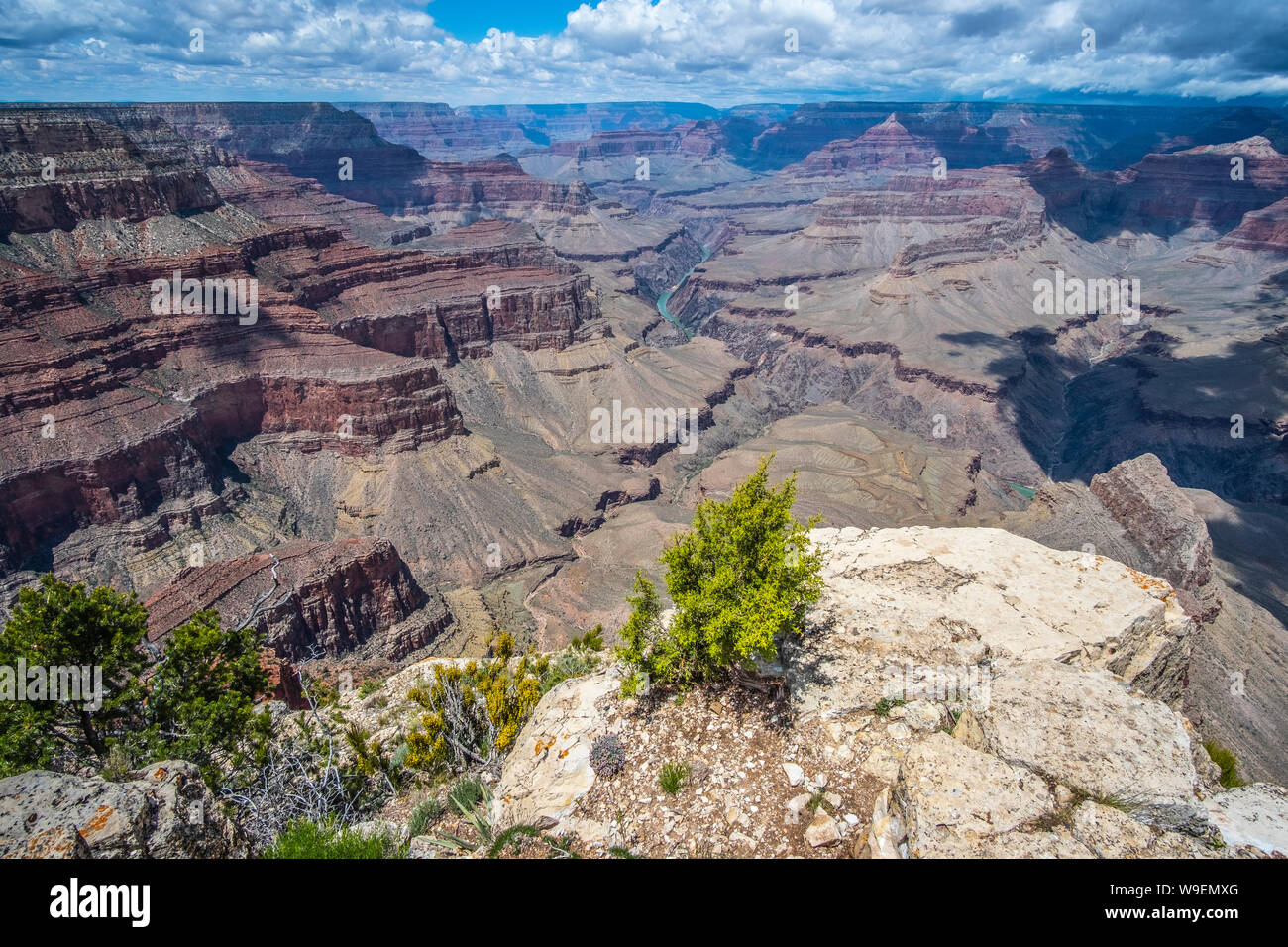 Beautiful views in magnificent Grand Canyon, Arizona, USA Stock Photo ...