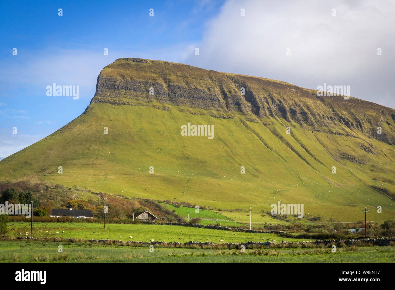 Benbulbin in County Sligo, Ireland Stock Photo - Alamy