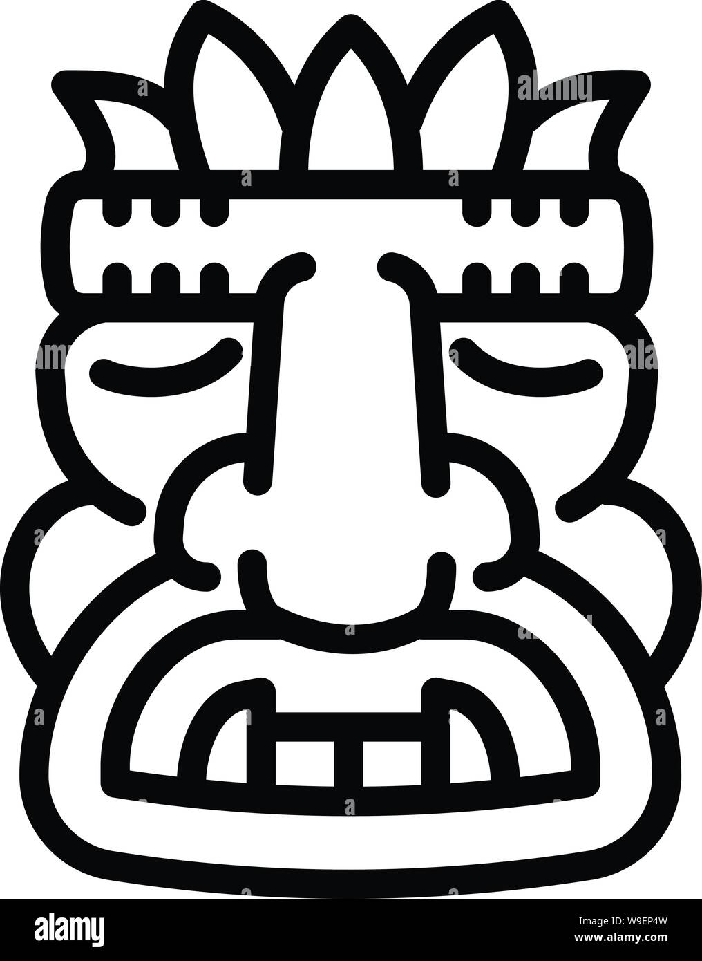Culture idol icon. Outline culture idol vector icon for web design ...