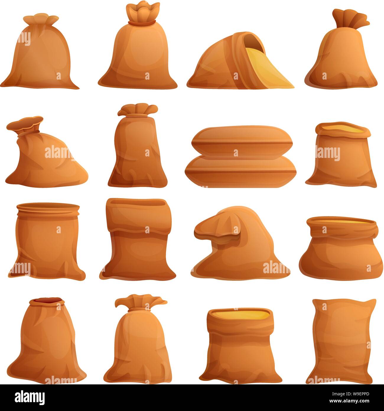 Cartoon Bag Of Flour High Resolution Stock Photography and Images - Alamy