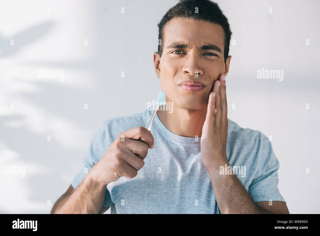 Toothbrush pain hi-res stock photography and images - Alamy