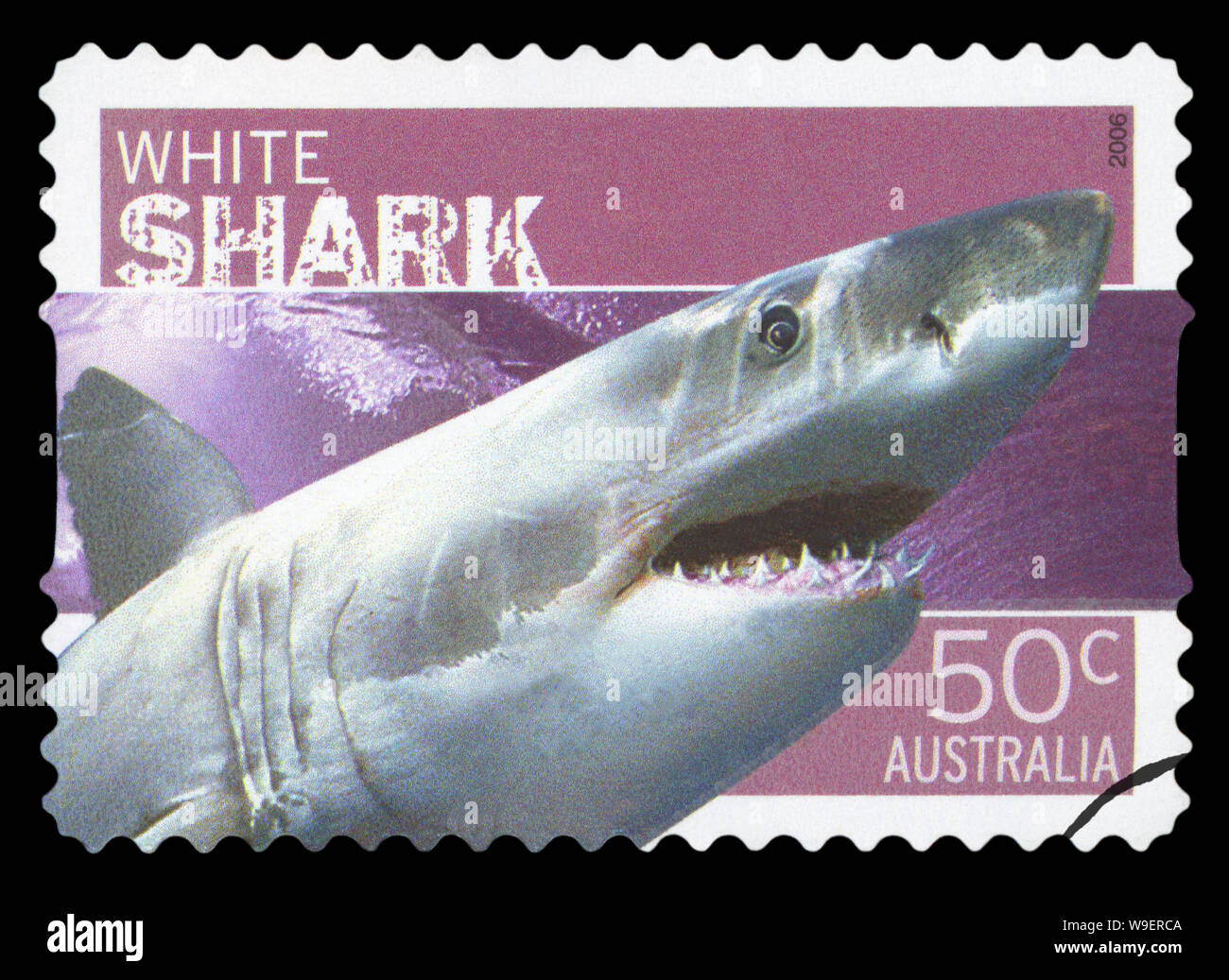 AUSTRALIA - CIRCA 2006: A stamp printed in Australia, shows the White ...