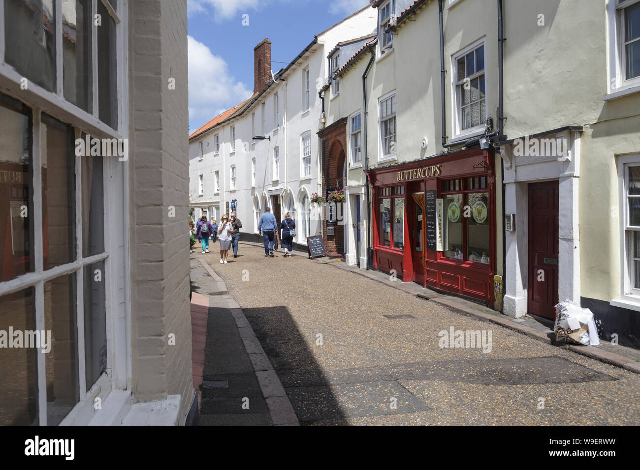 English town british seaside hi-res stock photography and images - Alamy