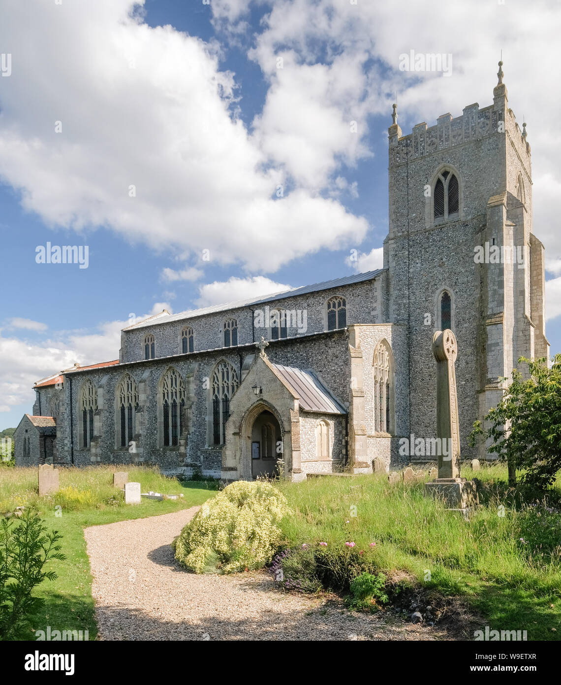 St Mary the Virgin, Wiveton, Norfolk Stock Photo - Alamy