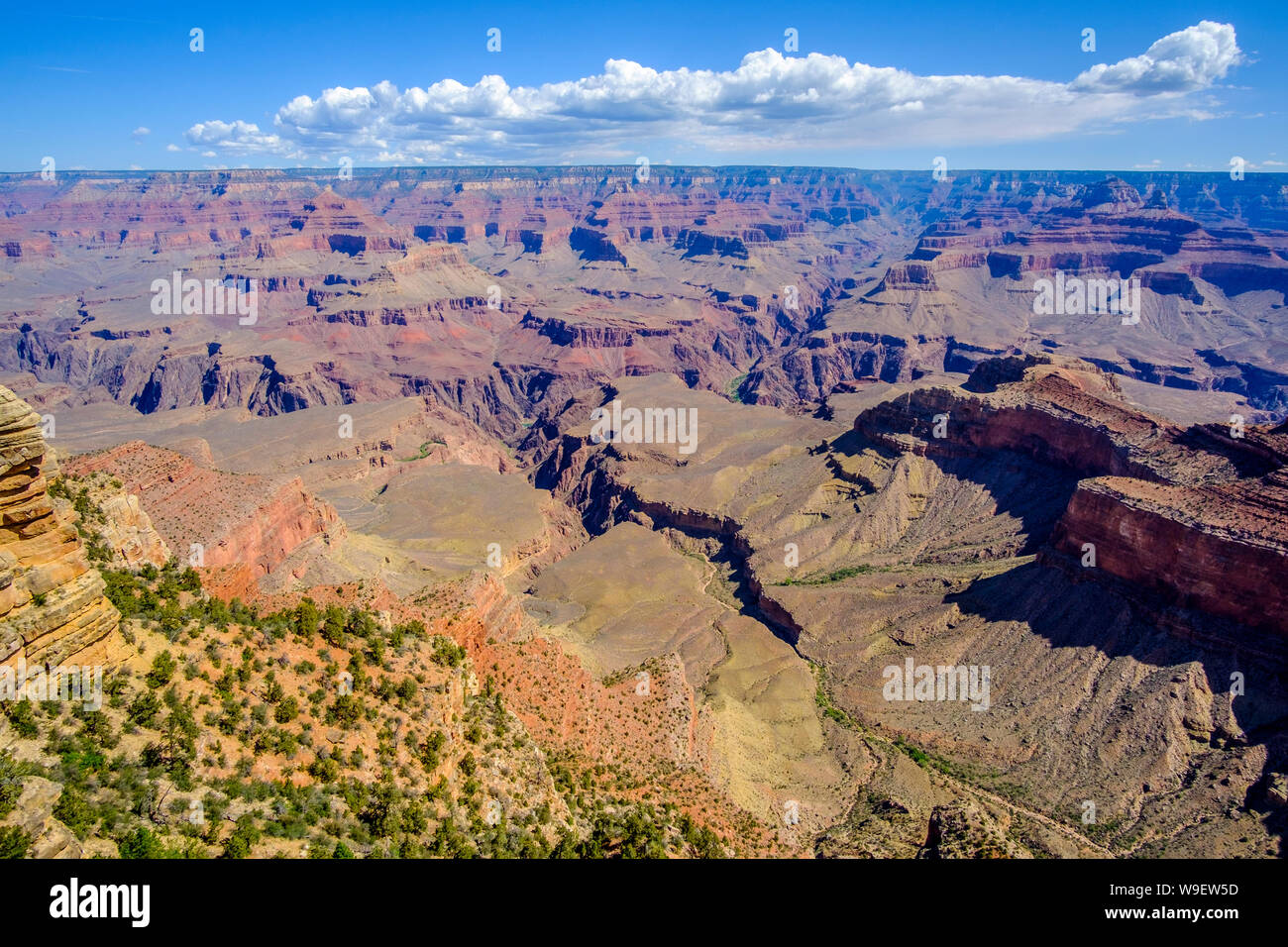 Beautiful views in magnificent Grand Canyon, Arizona, USA Stock Photo ...