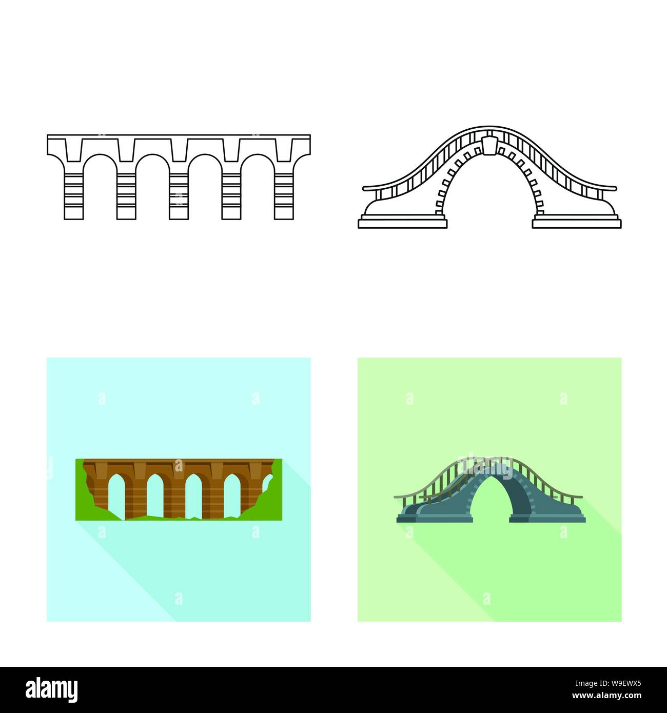 Isolated Object Of Connection And Design Symbol Collection Of Connection And Side Stock Symbol