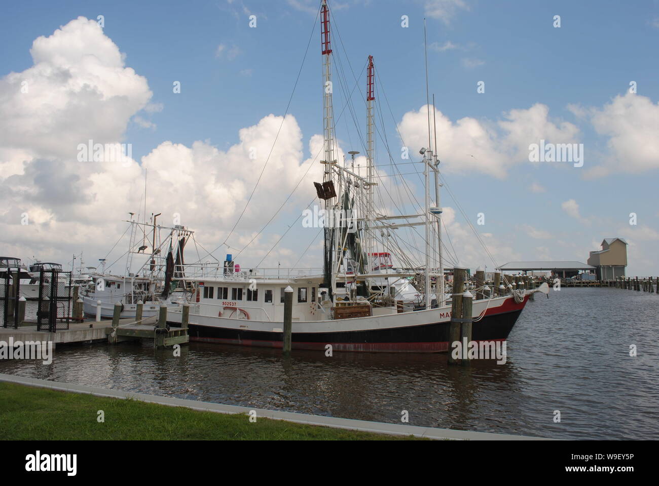 Boats in Harbor Stock Photo - Alamy
