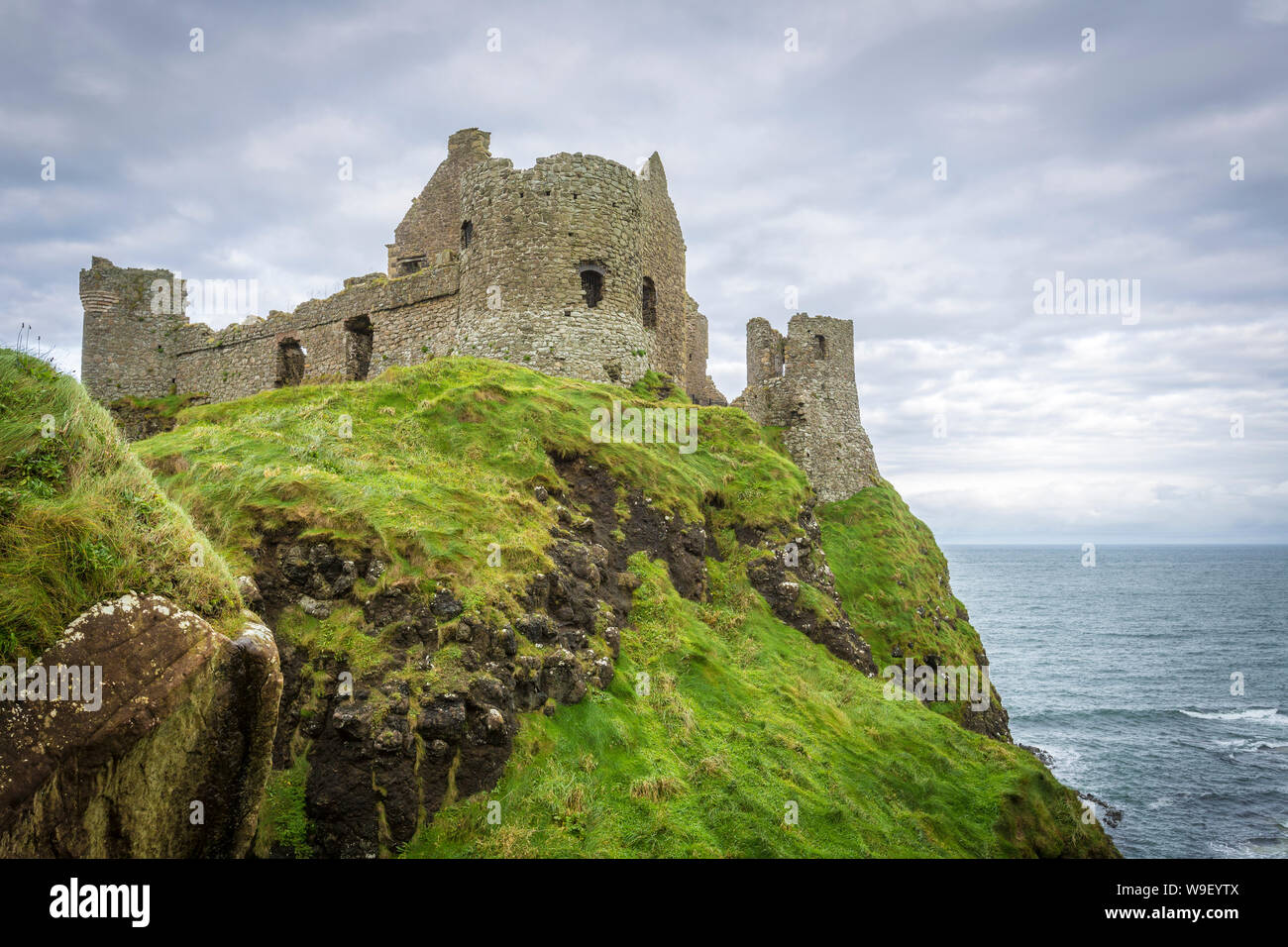 Dunluce castle antrim coast co hi-res stock photography and images - Alamy