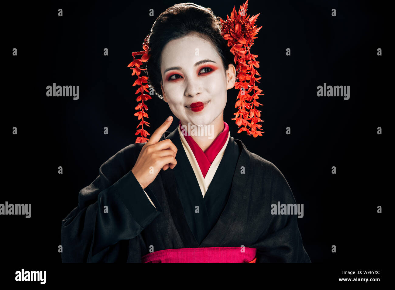 Beautiful Geisha Face
