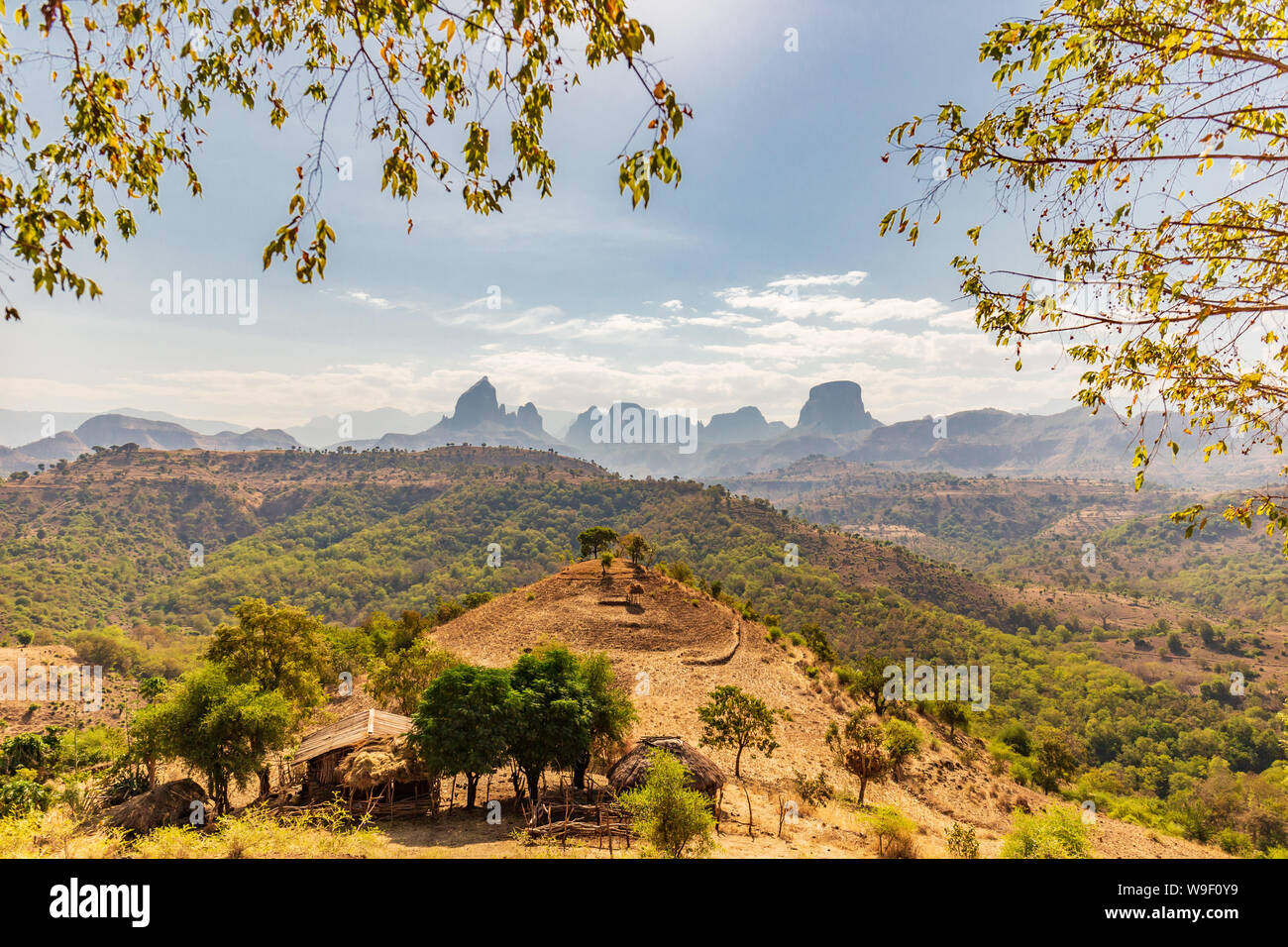 Ethiopian mountains hi-res stock photography and images - Alamy