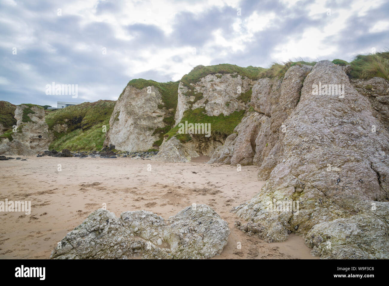 White Rocks sandy beach near Portrush, Co Antrim Stock Photo - Alamy