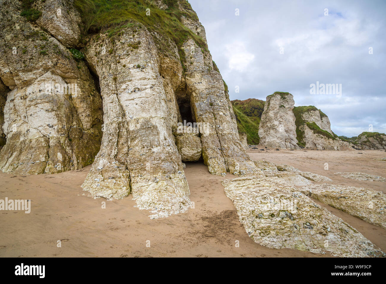 White Rocks sandy beach near Portrush, Co Antrim Stock Photo - Alamy